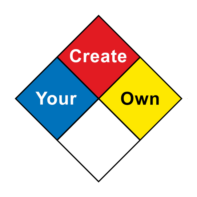 NFPA 704 labels and placards